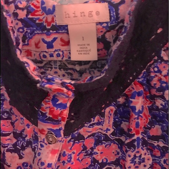 hinge | Tops | Adorable Hinge Floral Tank | Poshmark